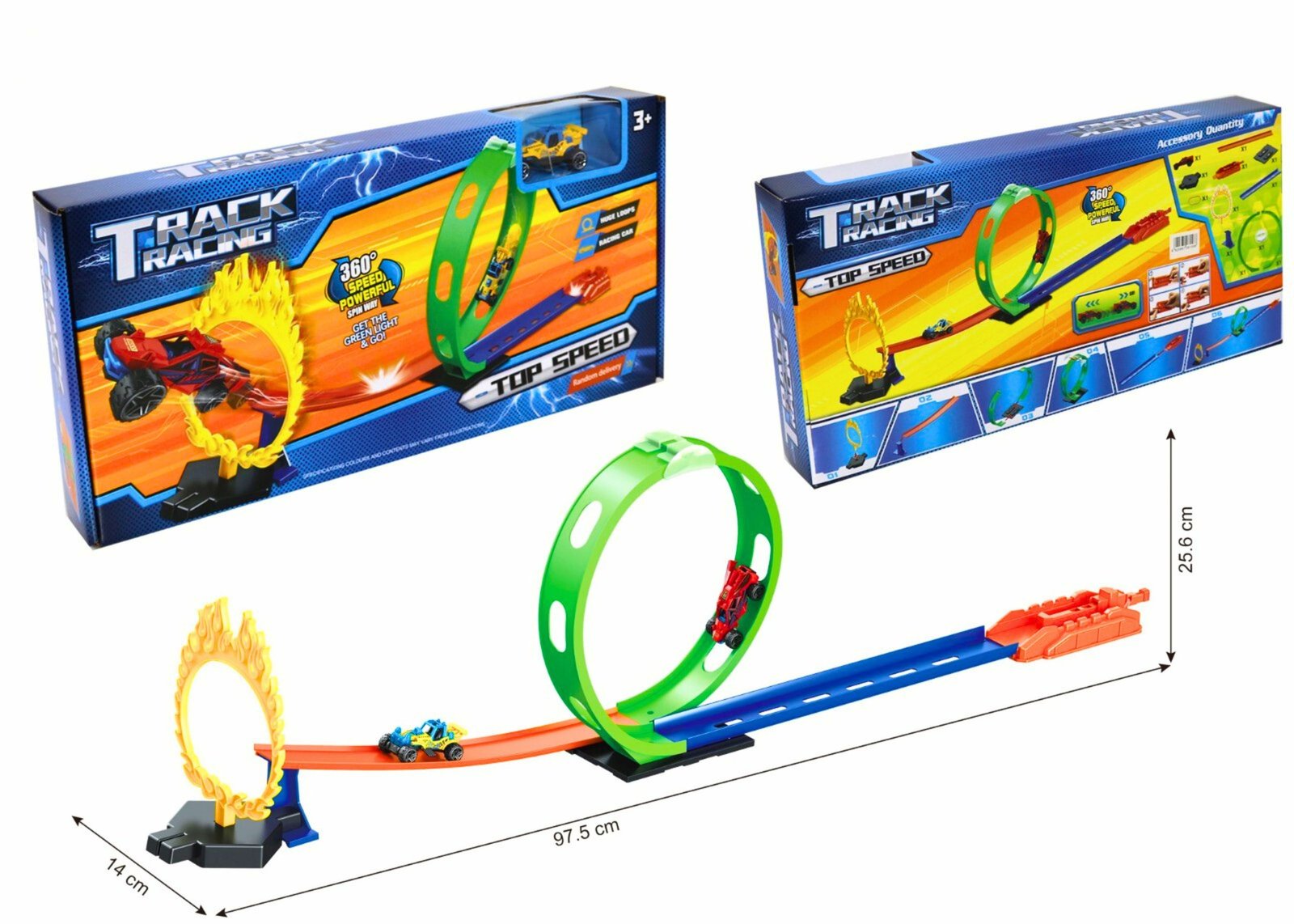 Top Speed Racing Track - Baby Best Toy